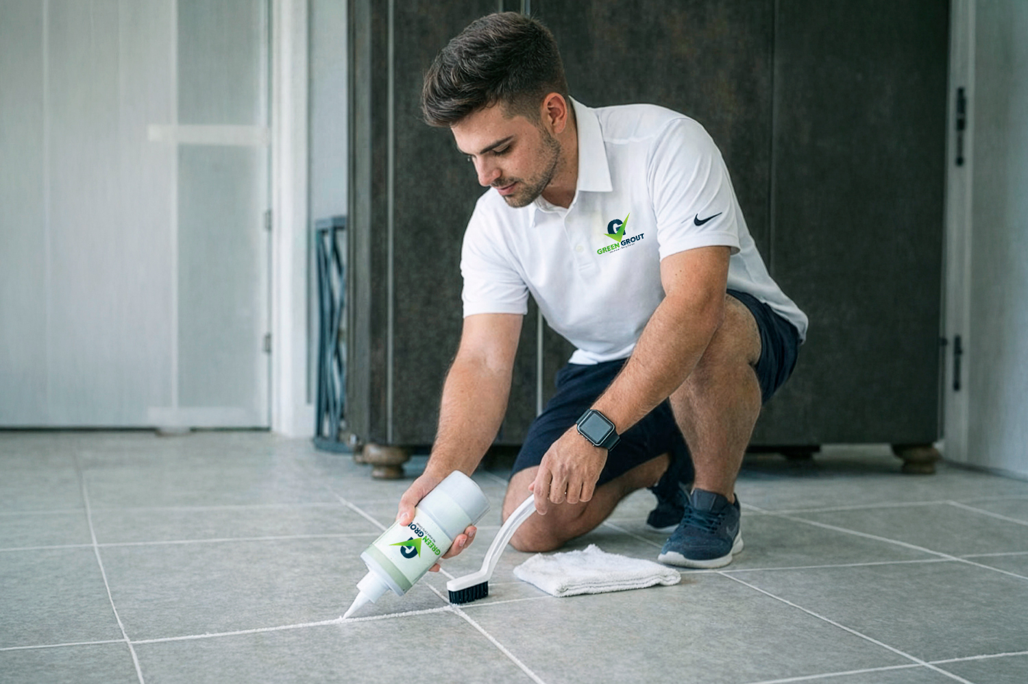 Tile and grout cleaning and sealing - Green Grout